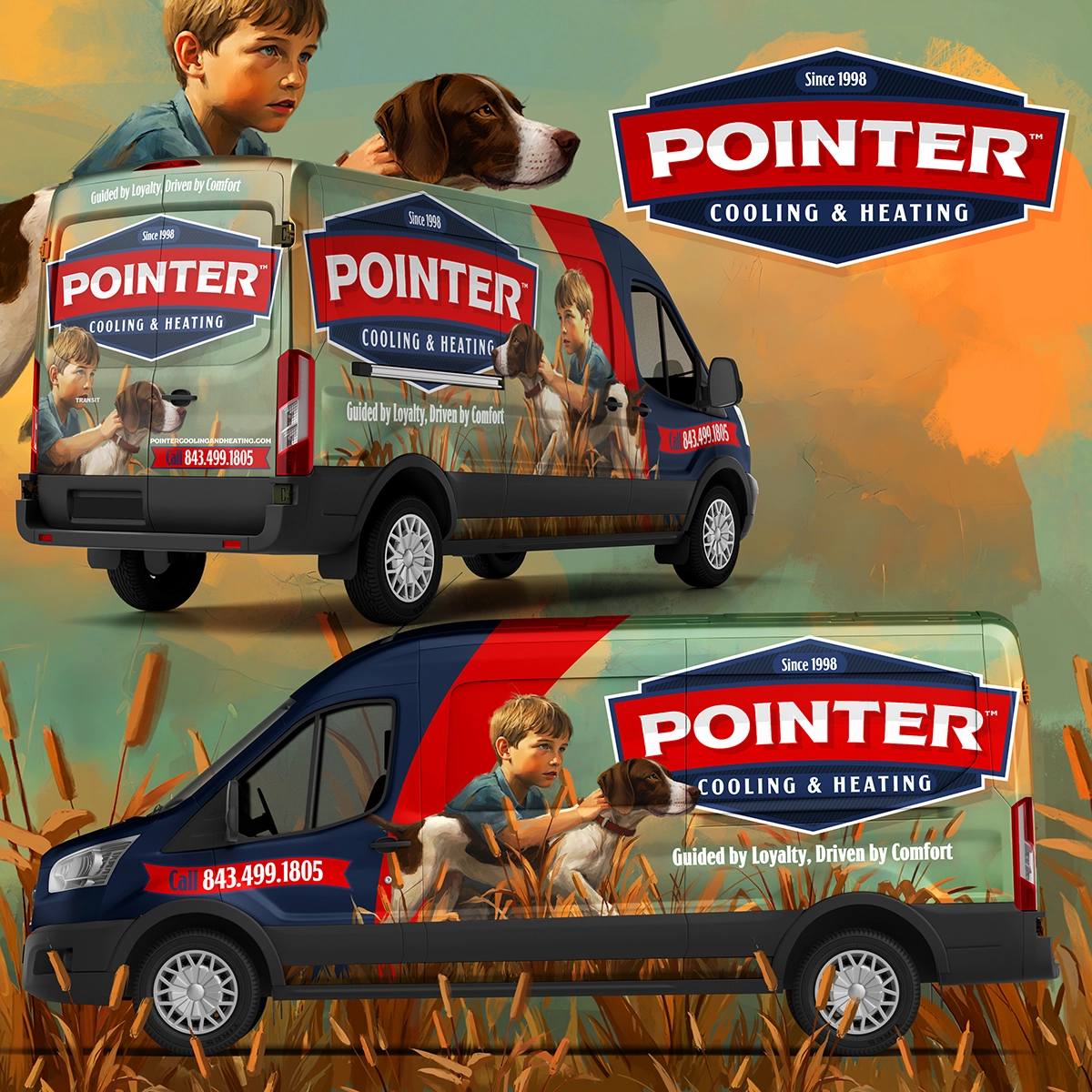 Pointer Brand Page | Fortitude Creative